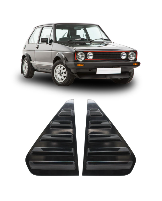Golf 1 Window Louvers Set – Exotic Auto Accessories