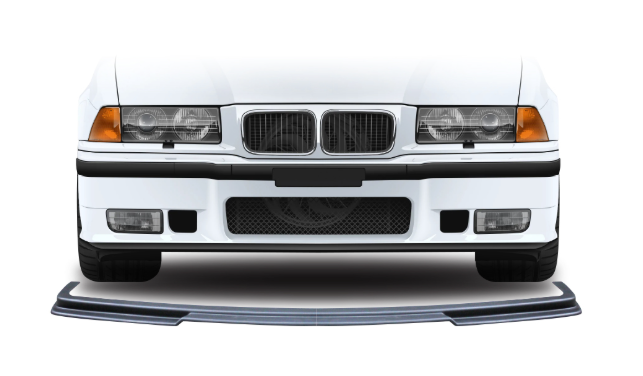 E36 Gloss Black Front Lip – Exotic Auto Accessories
